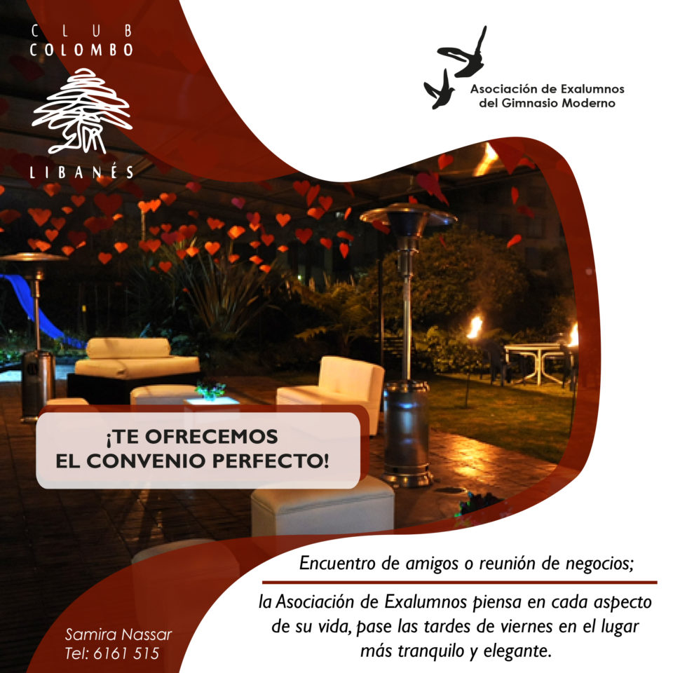 club colombo libanés – Asociación de Exalumnos del Gimnasio Moderno
